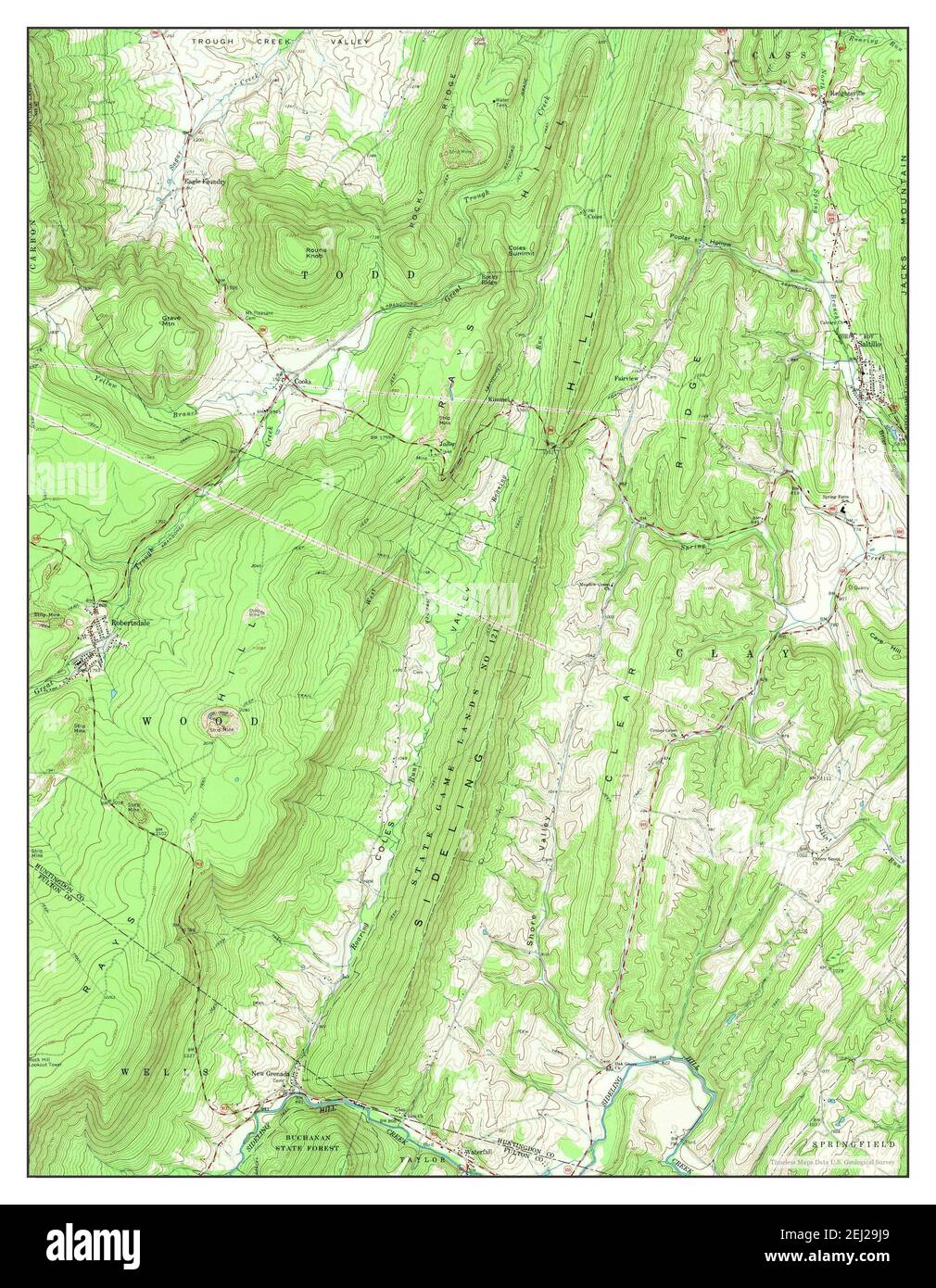 Map of saltillo hi-res stock photography and images - Alamy