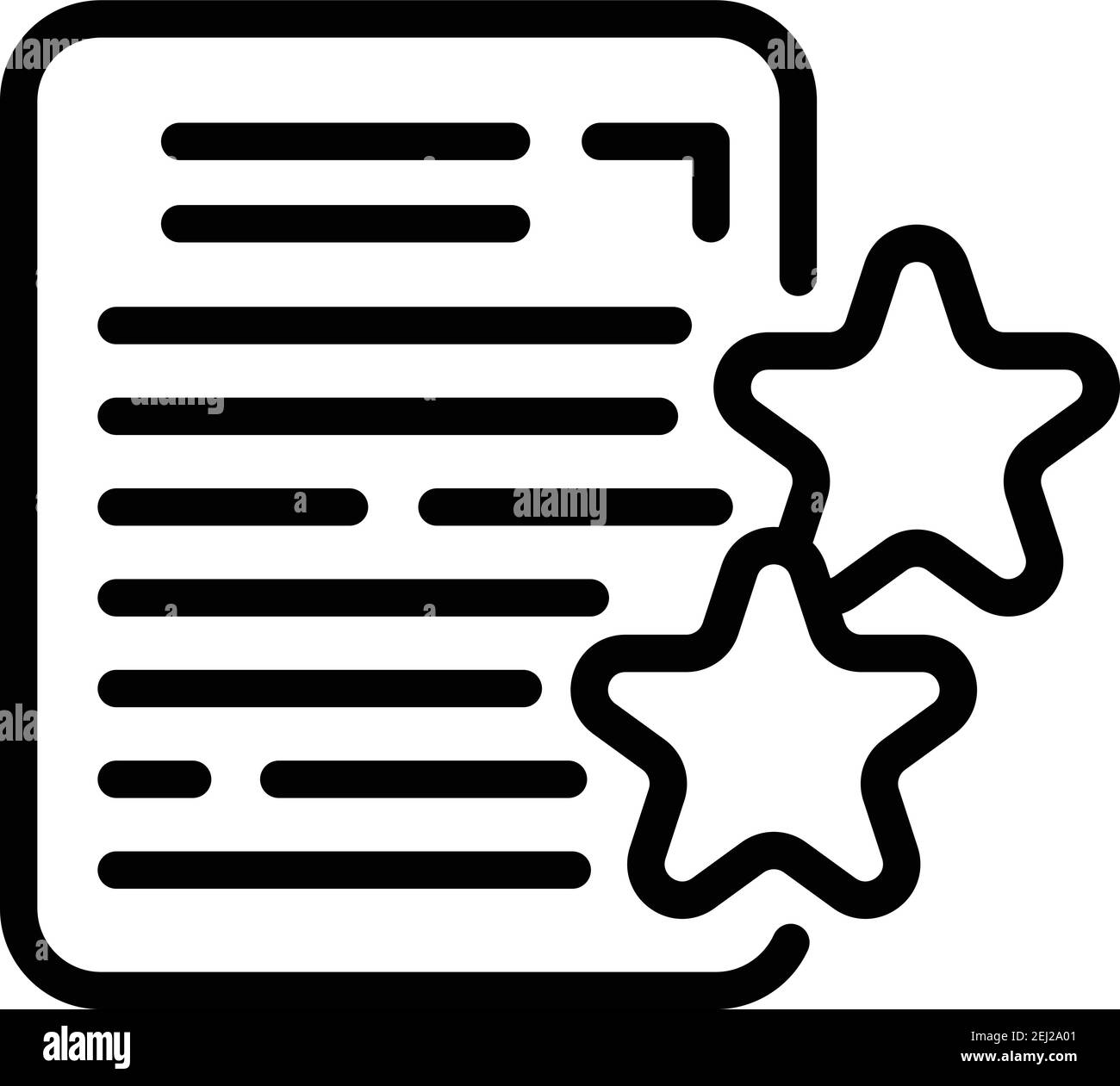 Project features icon. Outline project features vector icon for web ...