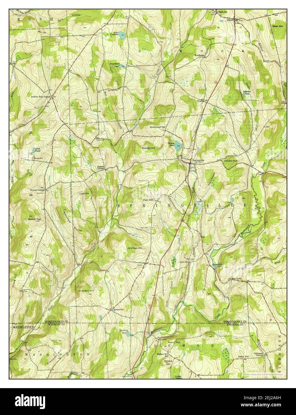 Springville township hi-res stock photography and images - Alamy