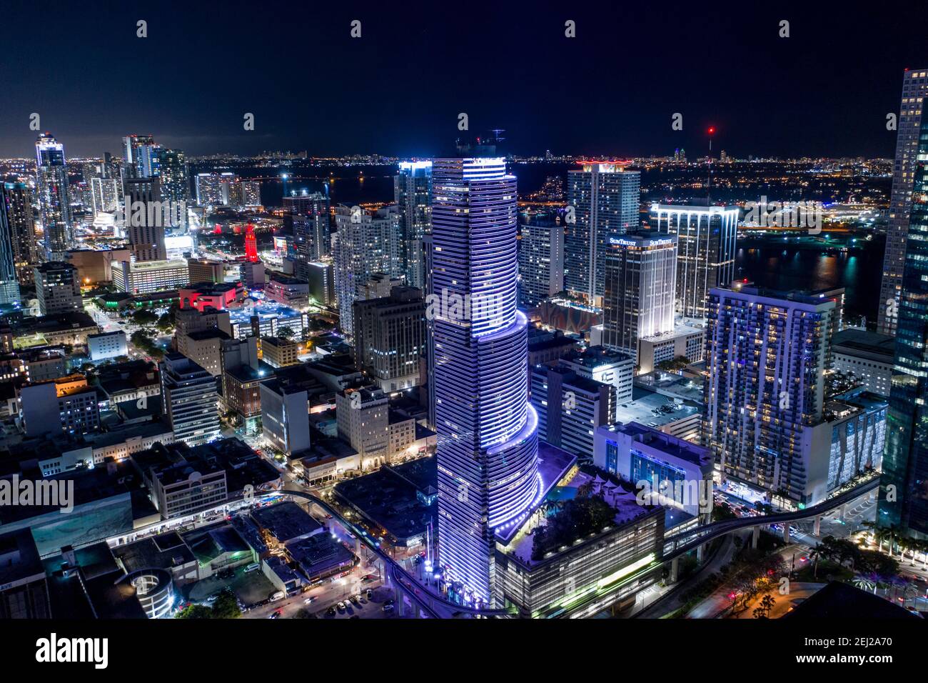 City National Bank Downtown Miami FL USA Stock Photo - Alamy