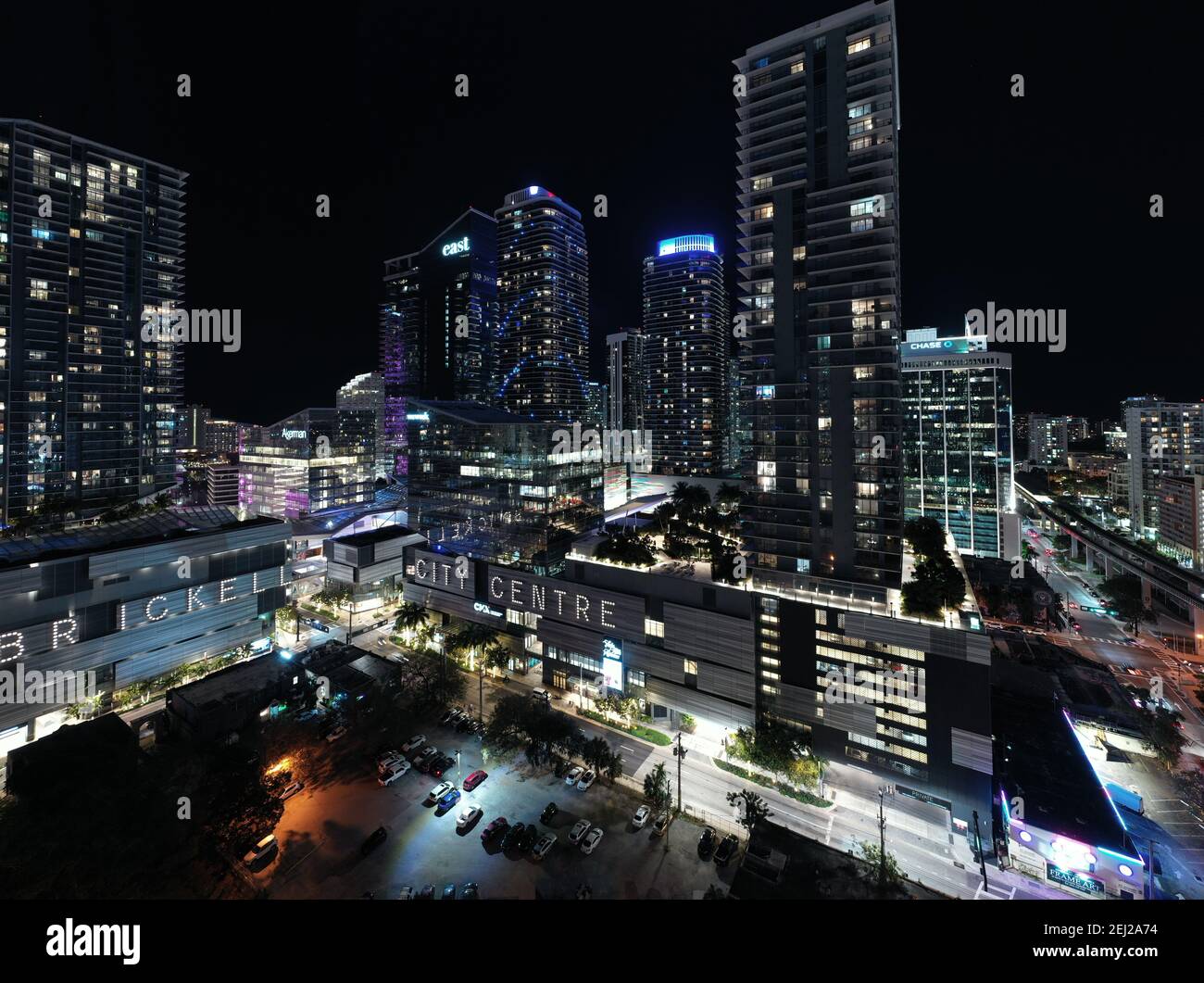 Brickell miami city centre hi-res stock photography and images - Alamy
