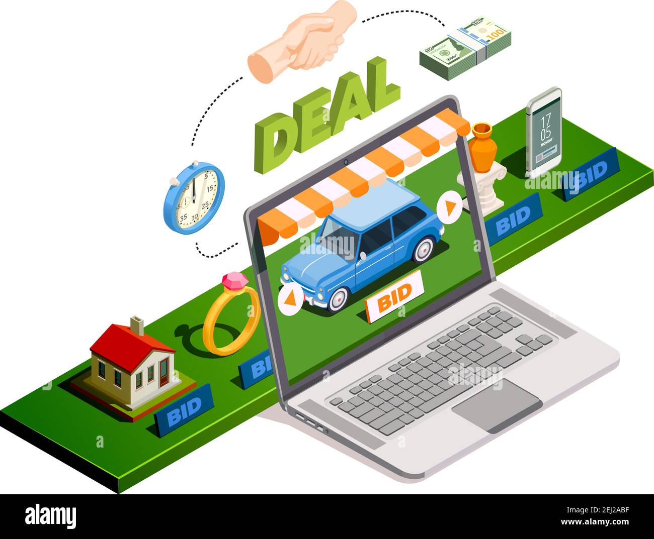 Set up put Stock Vector Images - Alamy