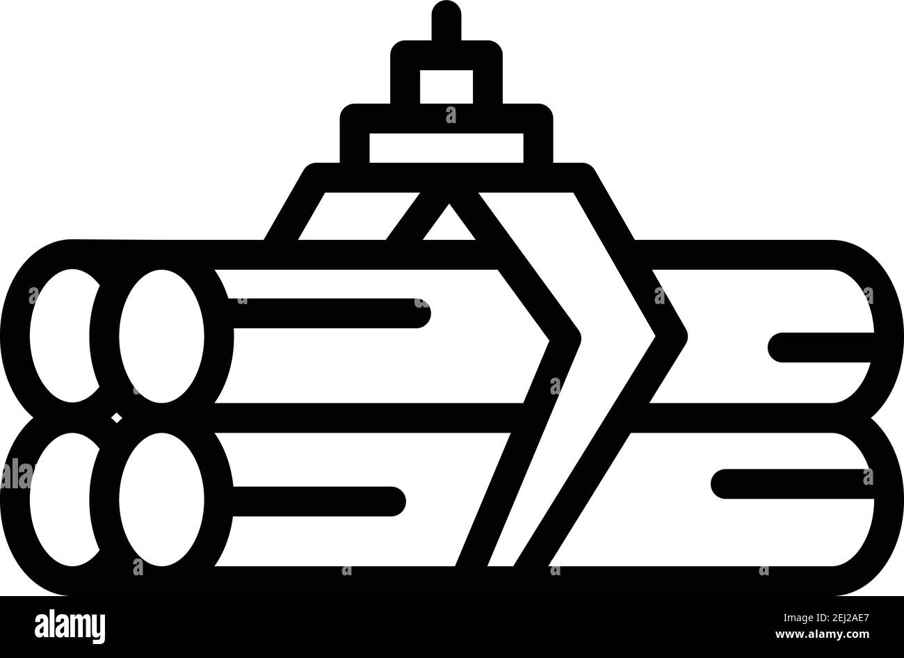 Wood material paper icon. Outline wood material paper vector icon for ...