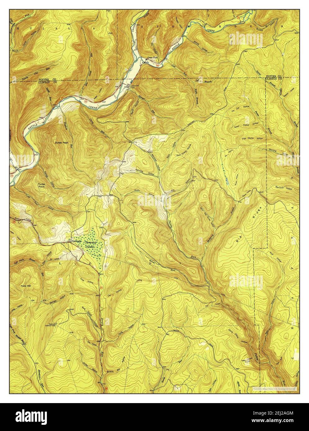 Tamarack, Pennsylvania, map 1948, 1:24000, United States of America by ...