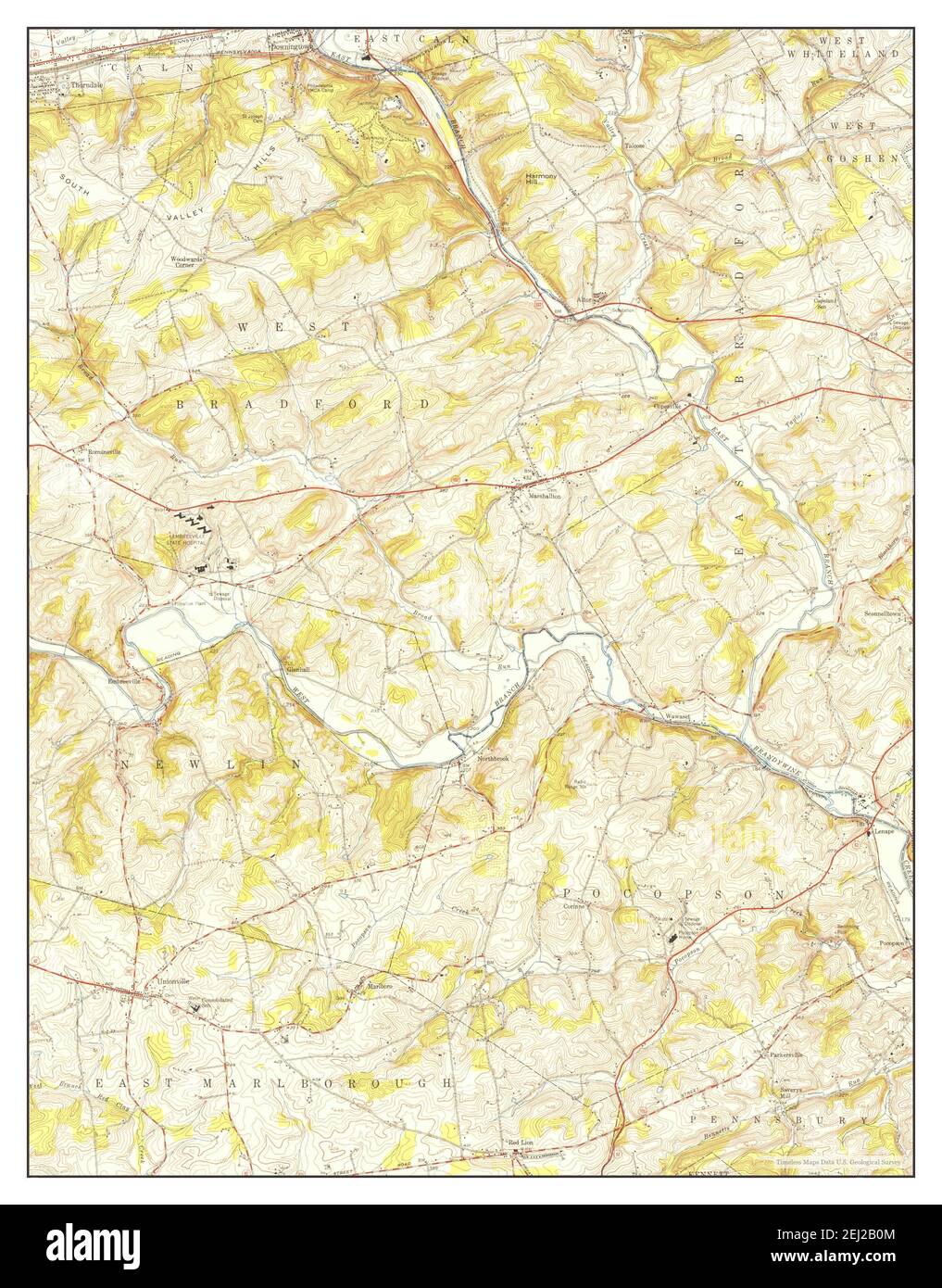 Map of unionville hi-res stock photography and images - Alamy