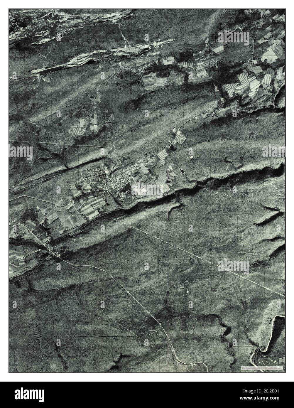 Weatherly, Pennsylvania, map 1976, 1:24000, United States of America by ...