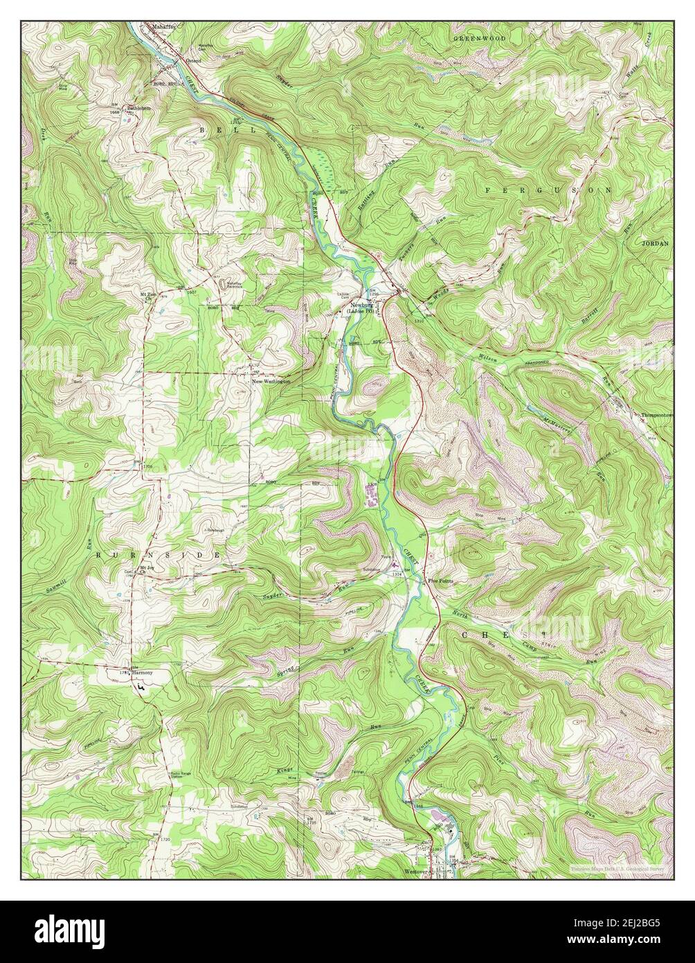 Map of westover hi-res stock photography and images - Alamy