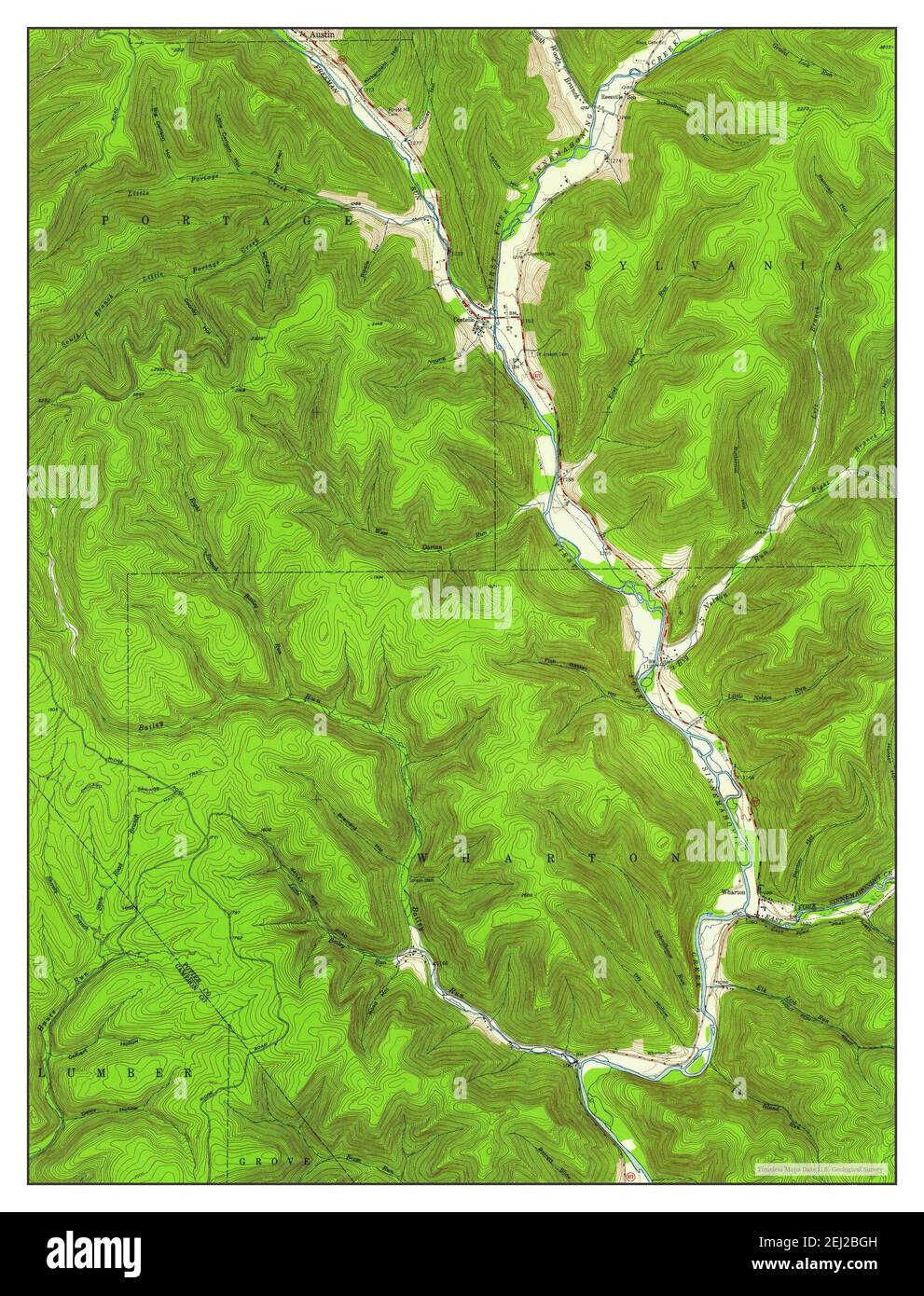 Wharton map hi-res stock photography and images - Alamy