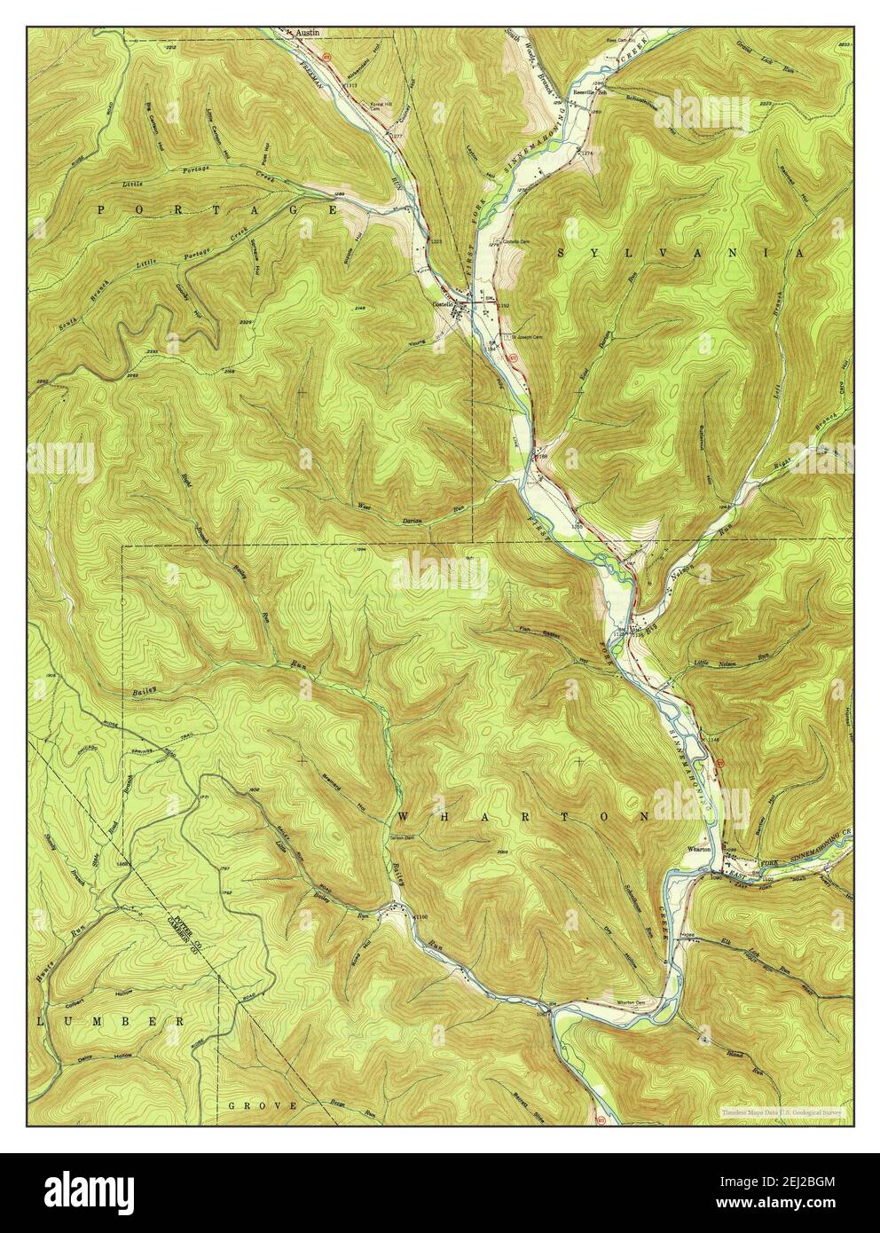 Wharton map hi-res stock photography and images - Alamy