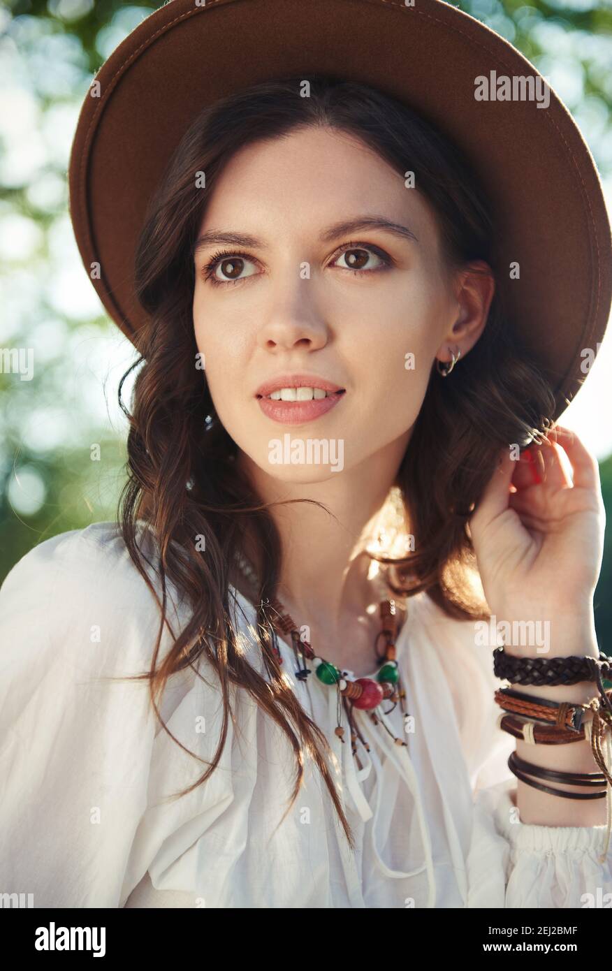 Boho people hi-res stock photography and images - Alamy