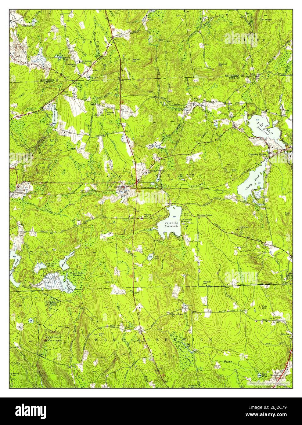 Coventry old map hi-res stock photography and images - Alamy