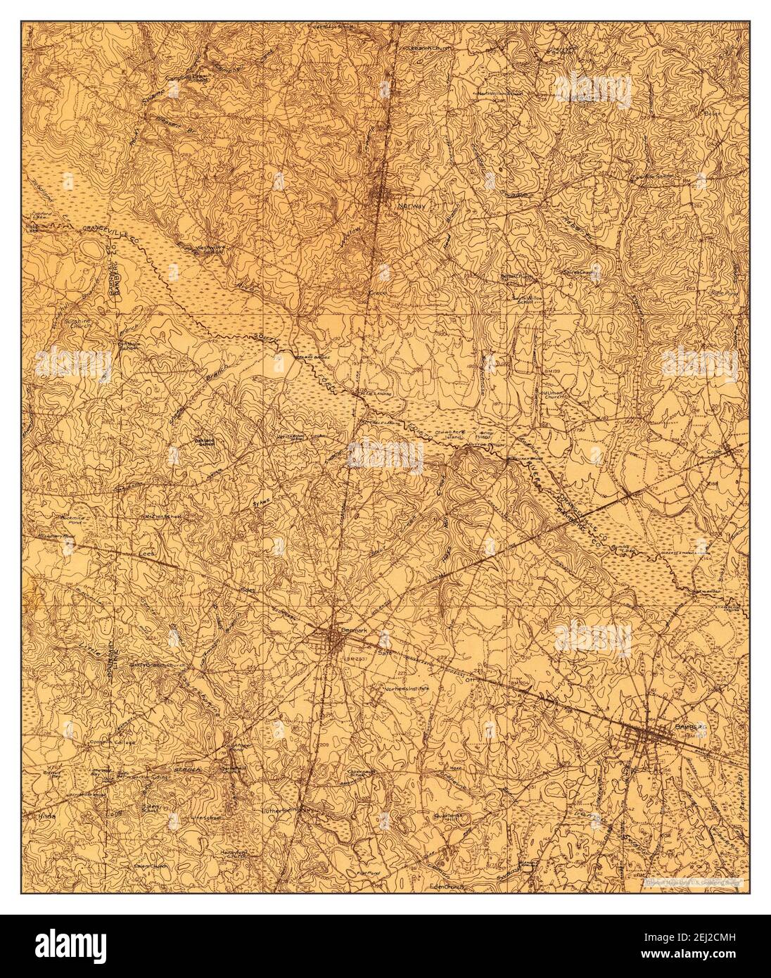Map of bamberg hi-res stock photography and images - Alamy