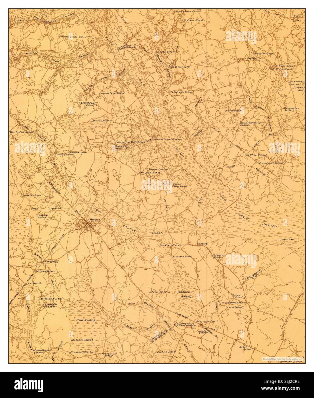 Bowman county map hi-res stock photography and images - Alamy