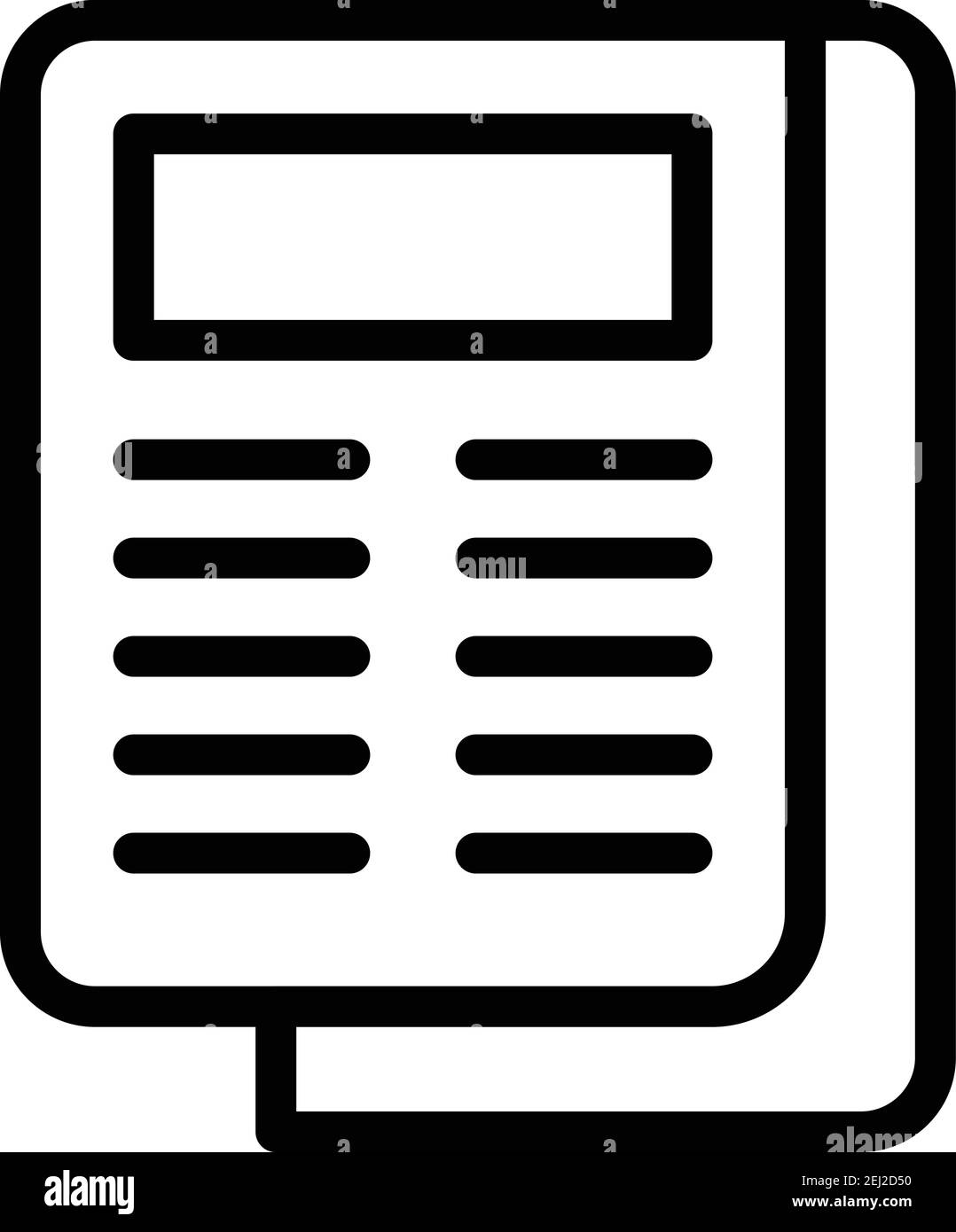 Marketing mix plan icon. Outline marketing mix plan vector icon for web ...