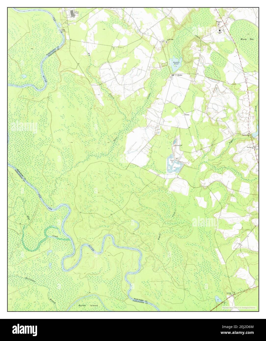 Drake, South Carolina, map 1972, 1:24000, United States of America by ...