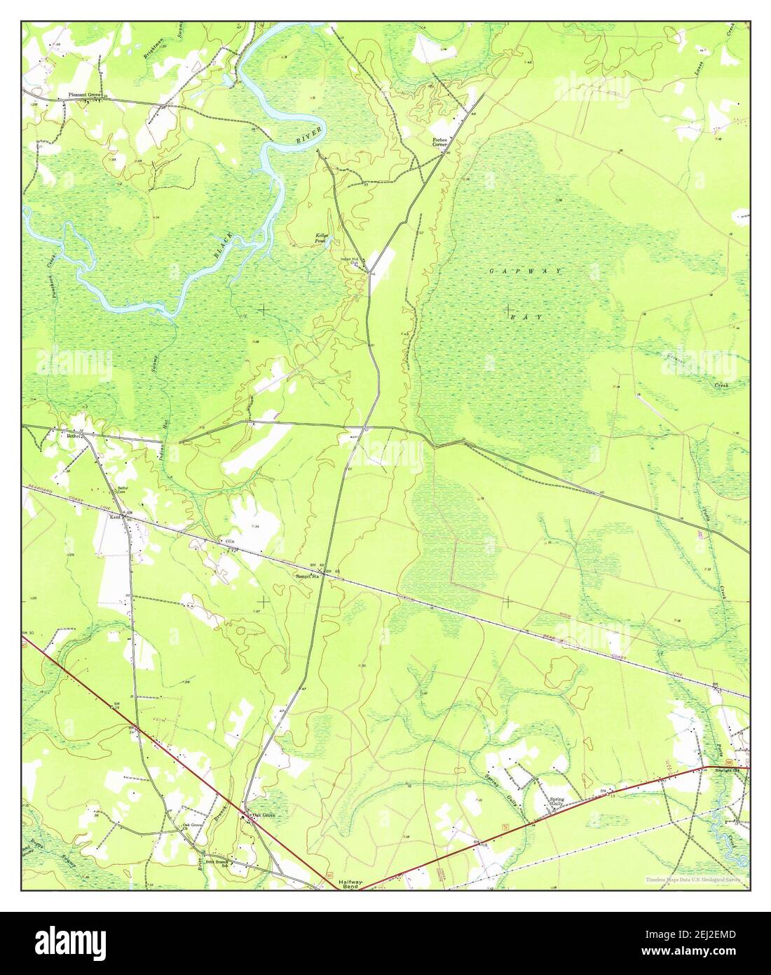 Olin, South Carolina, map 1943, 1:24000, United States of America by ...