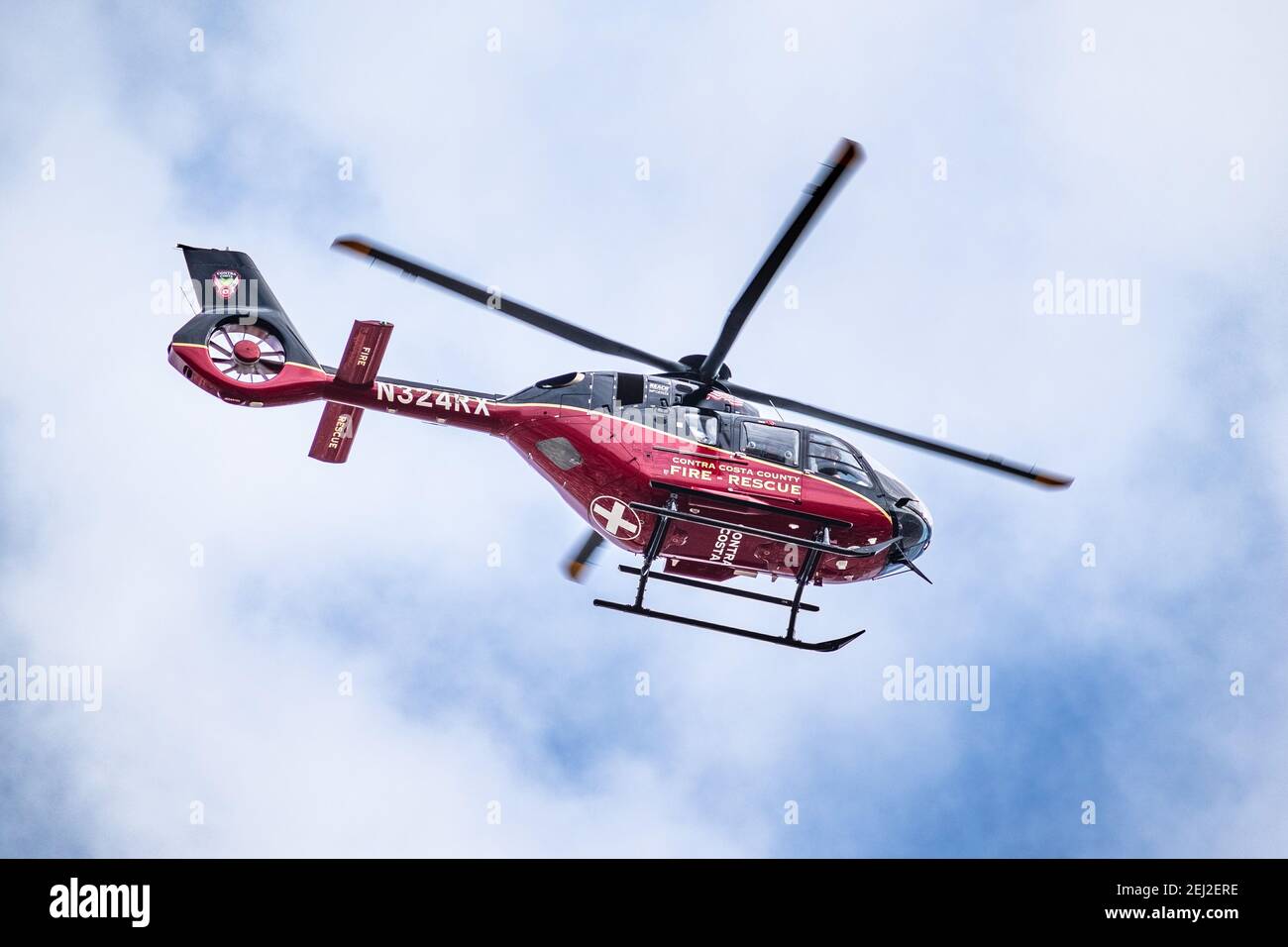 Dec 15, 2020 Oakley / CA / USA - Contra Costa County Fire Rescue ...