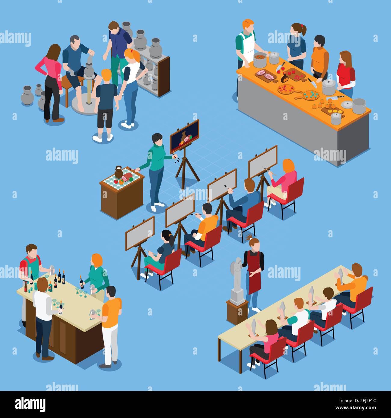 Sculpture course Stock Vector Images - Alamy