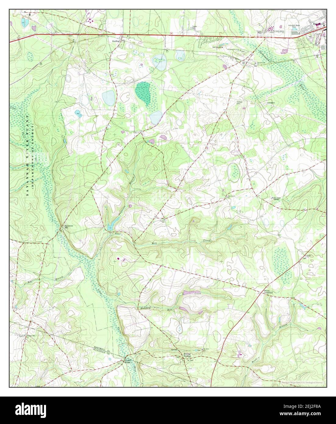 Snelling, South Carolina, map 1979, 1:24000, United States of America ...