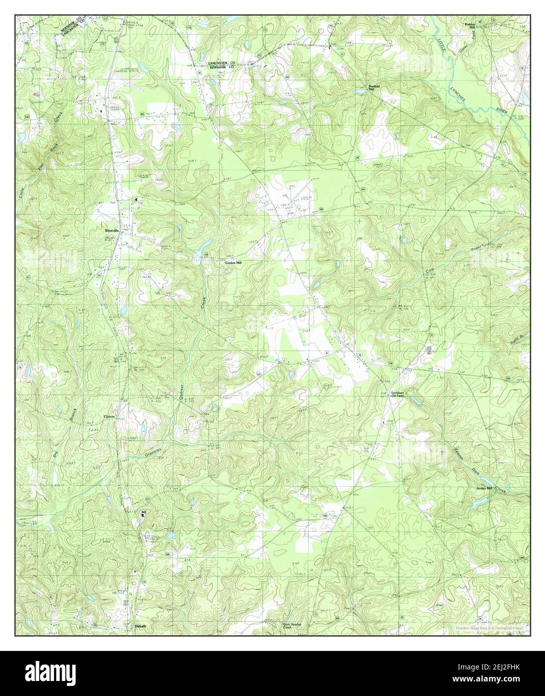 Map of westville hi-res stock photography and images - Alamy