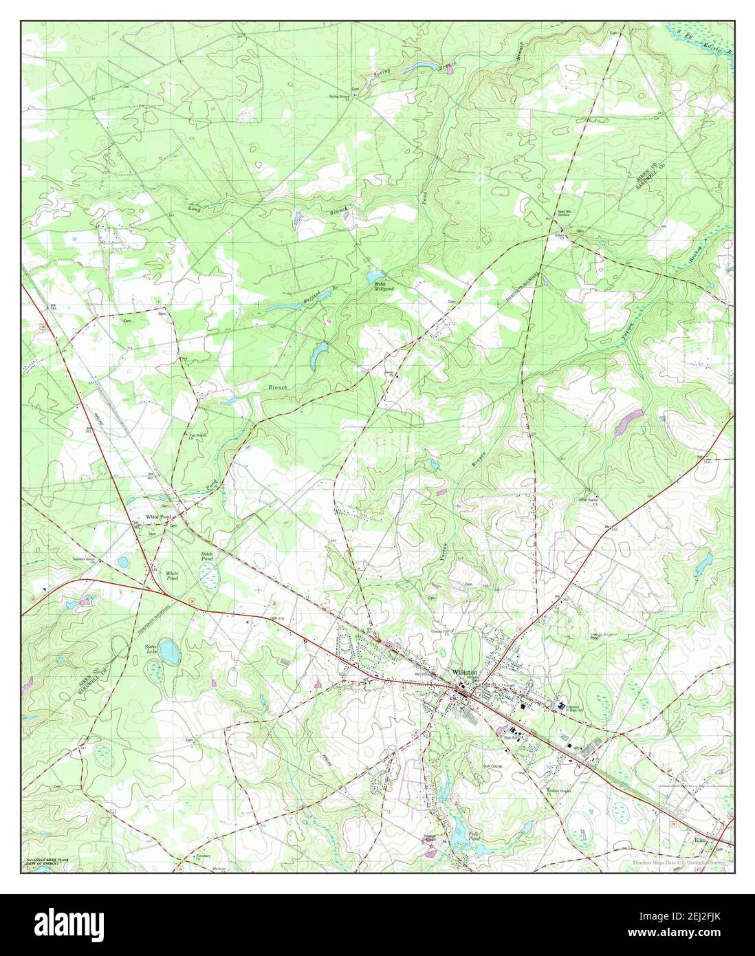 Map of williston hi-res stock photography and images - Alamy