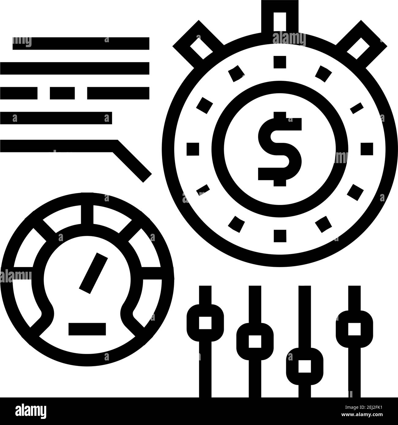 Efficient communication settings Stock Vector Images - Alamy