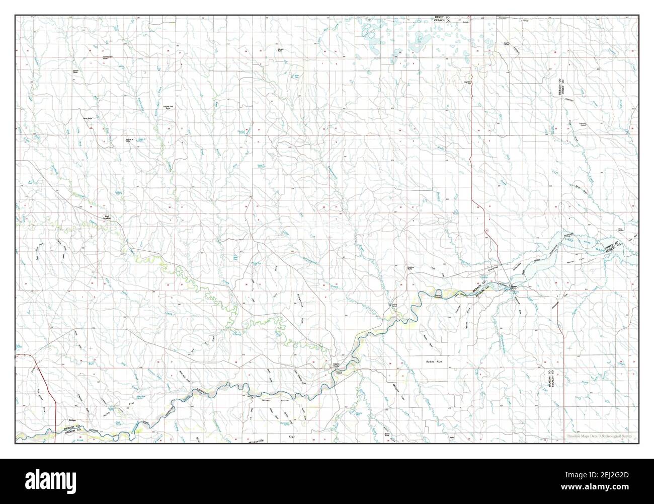 Map of cherry creek hi-res stock photography and images - Alamy