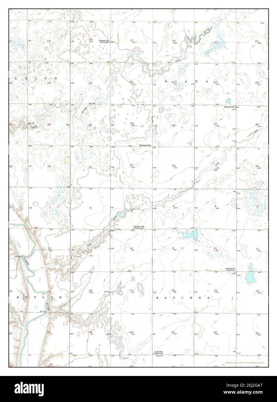 Map of farwell hi-res stock photography and images - Alamy
