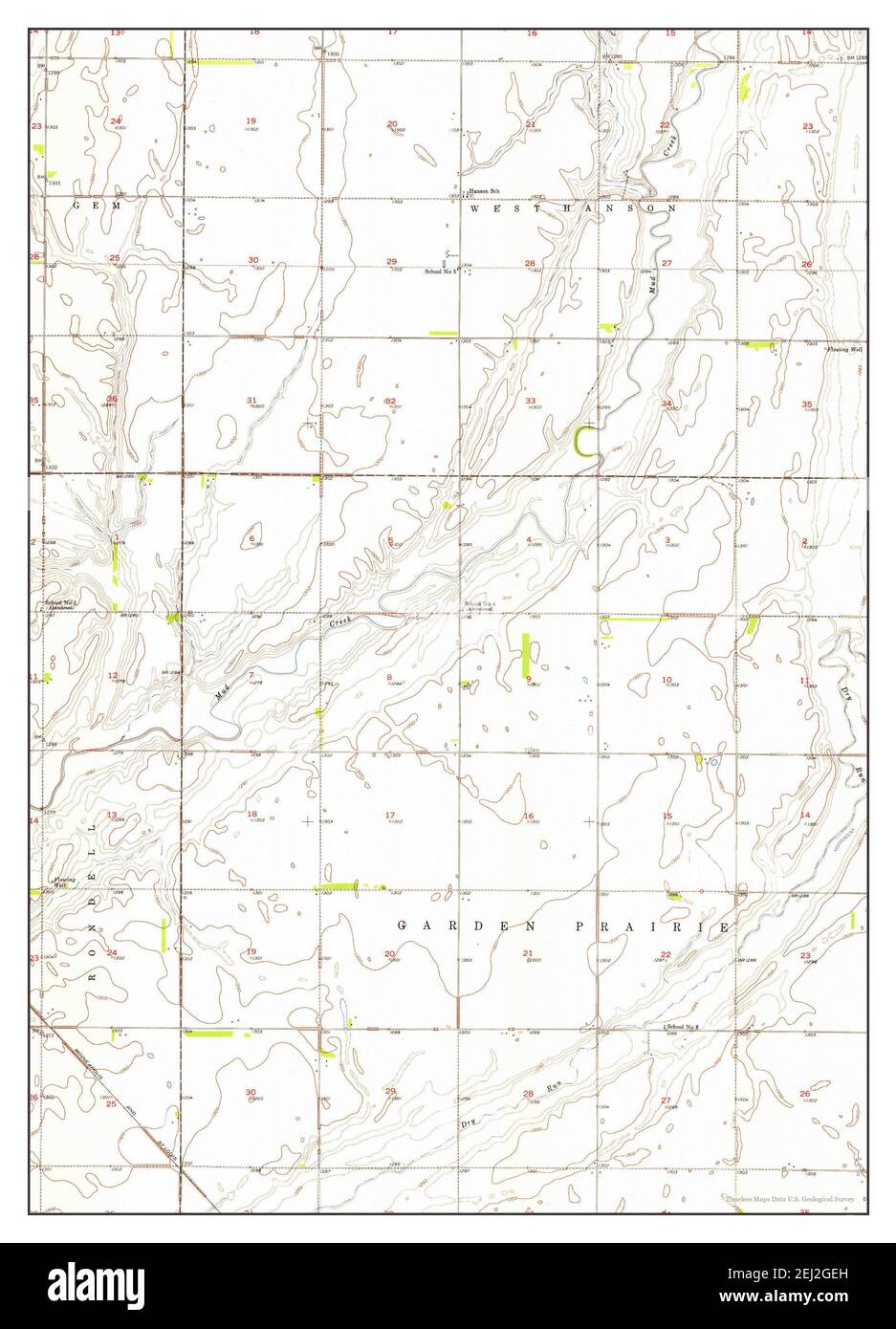 Map of groton south dakota hi-res stock photography and images - Alamy