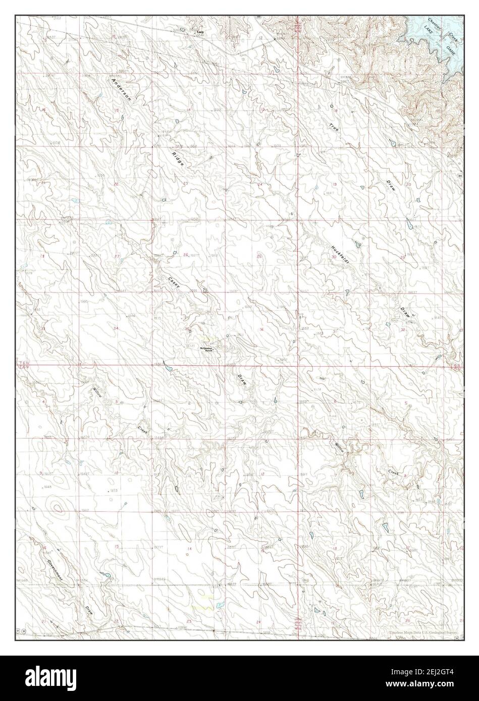 Lacy, South Dakota, map 1982, 1:24000, United States of America by ...