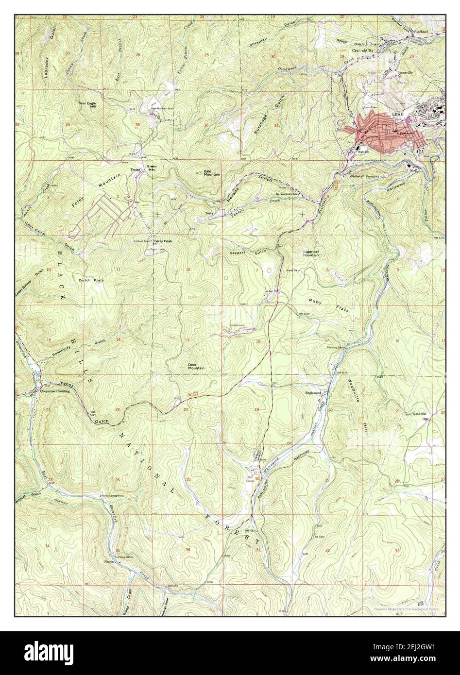 Lead south dakota Cut Out Stock Images & Pictures - Alamy