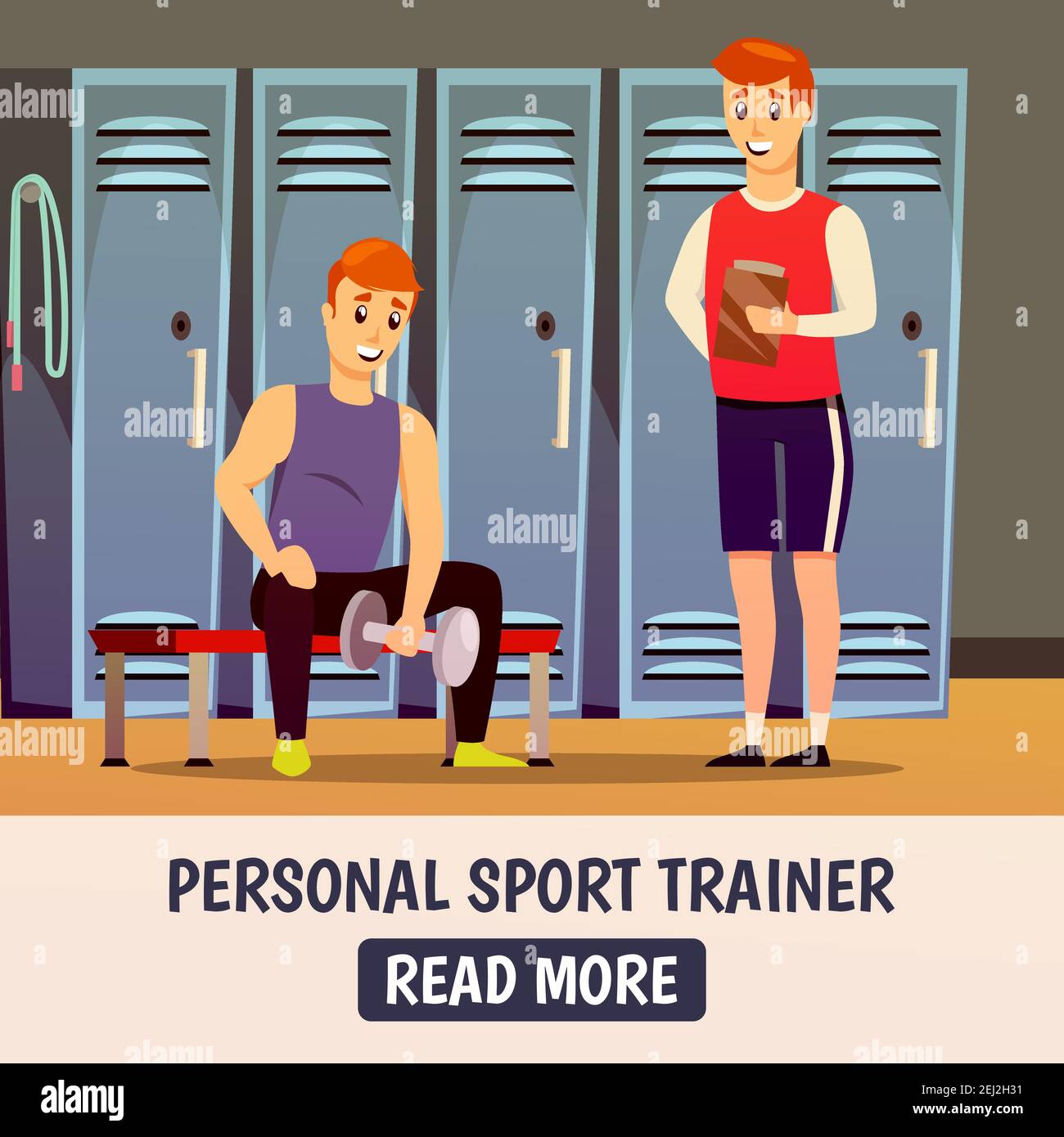 Personal workout background with trainer and man during lifting of ...