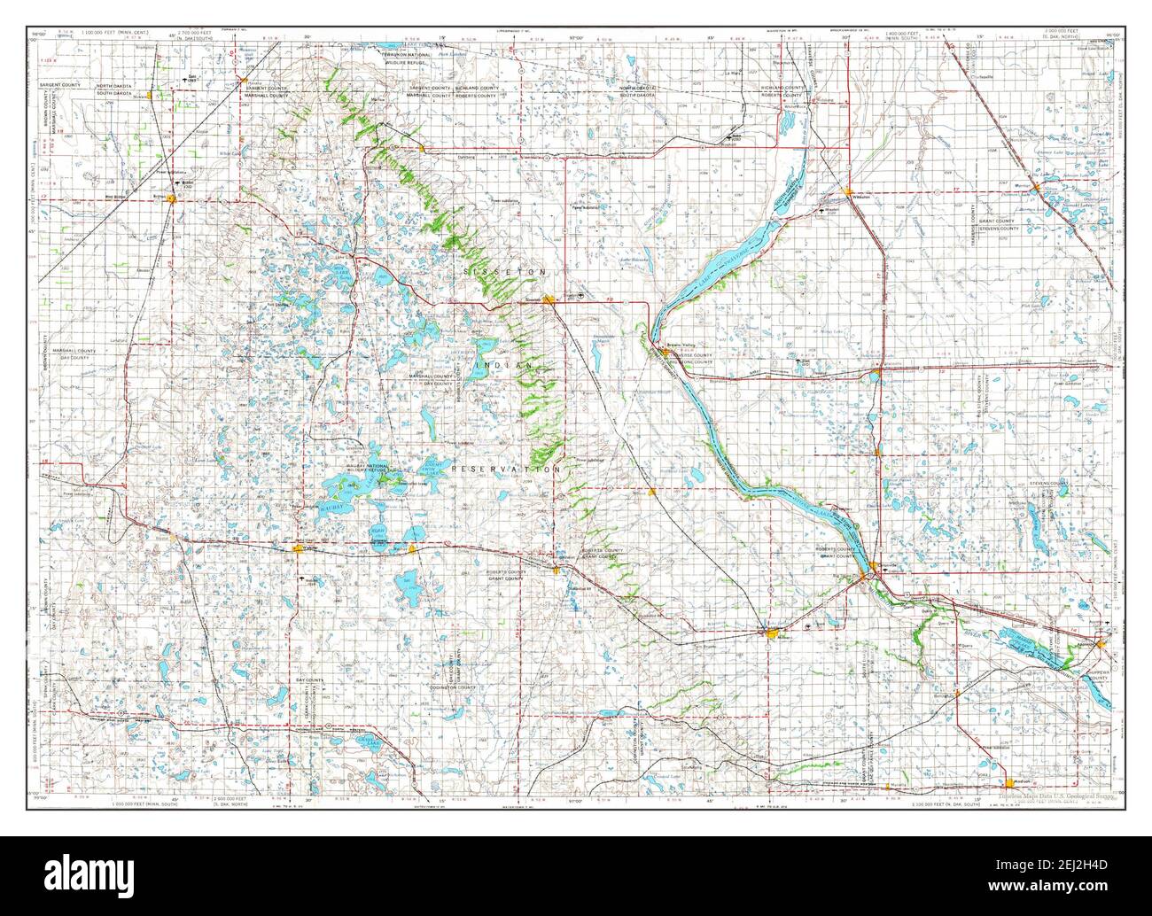 Map of milbank south dakota hi-res stock photography and images - Alamy
