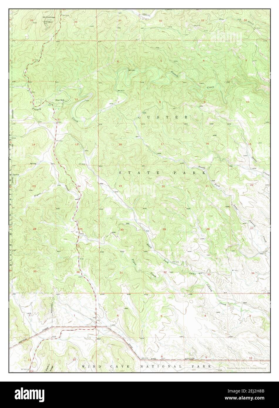 Map Of Coolidge High Resolution Stock Photography and Images - Alamy