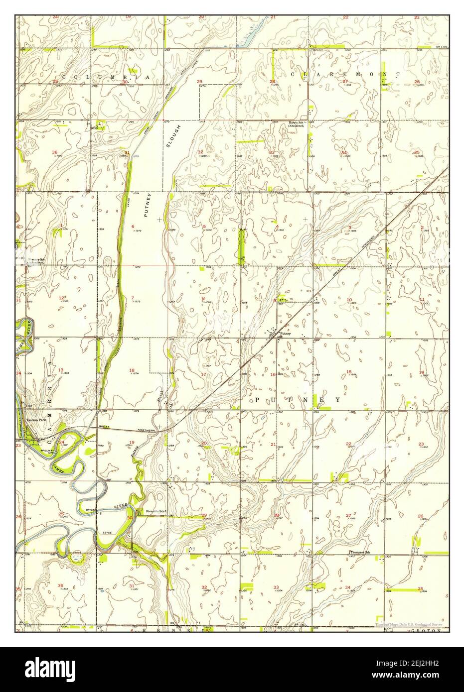Map of putney hi-res stock photography and images - Alamy