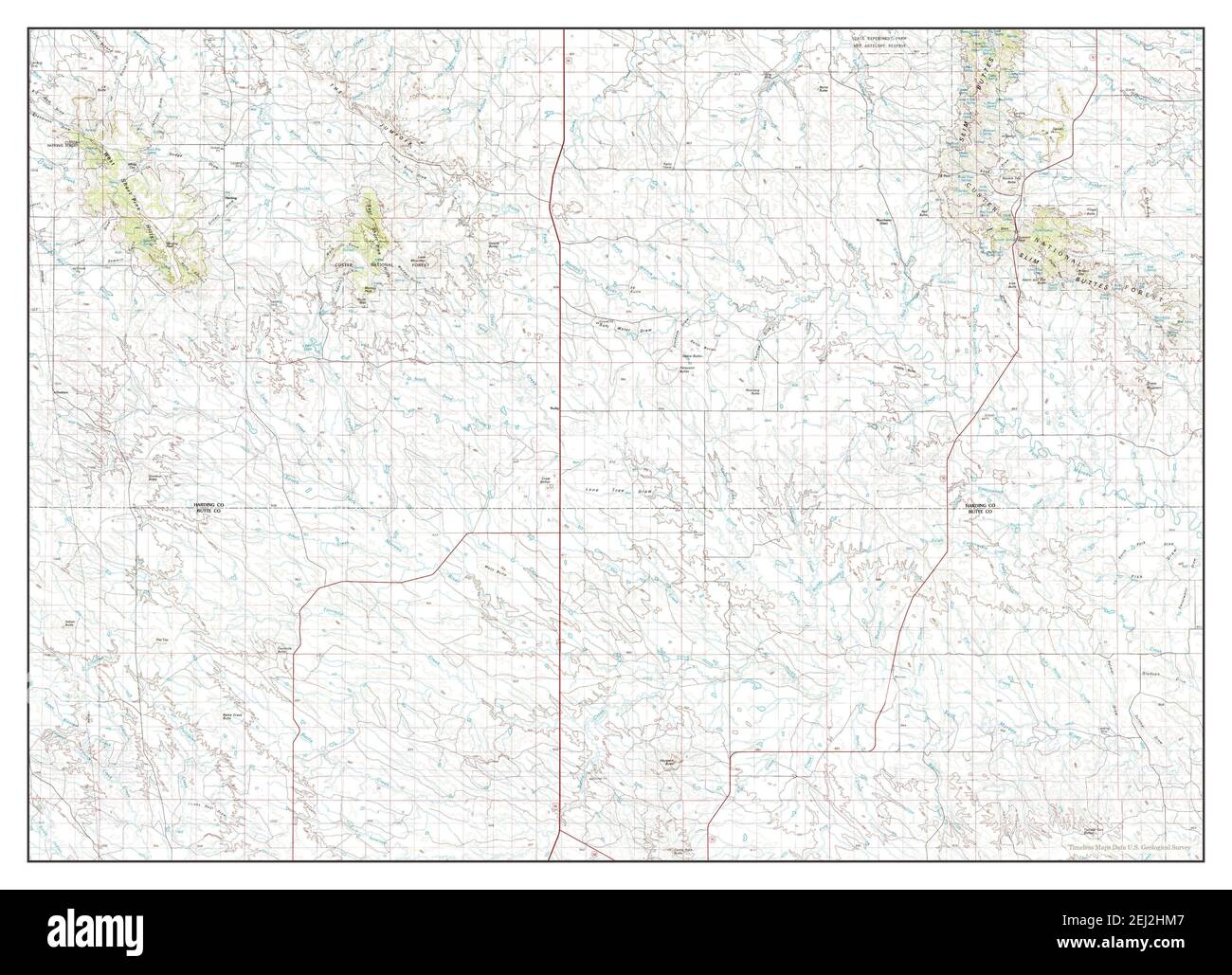 Map of redig south dakota hi-res stock photography and images - Alamy