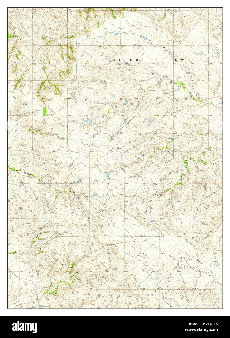 Map of stoneville Cut Out Stock Images & Pictures - Alamy