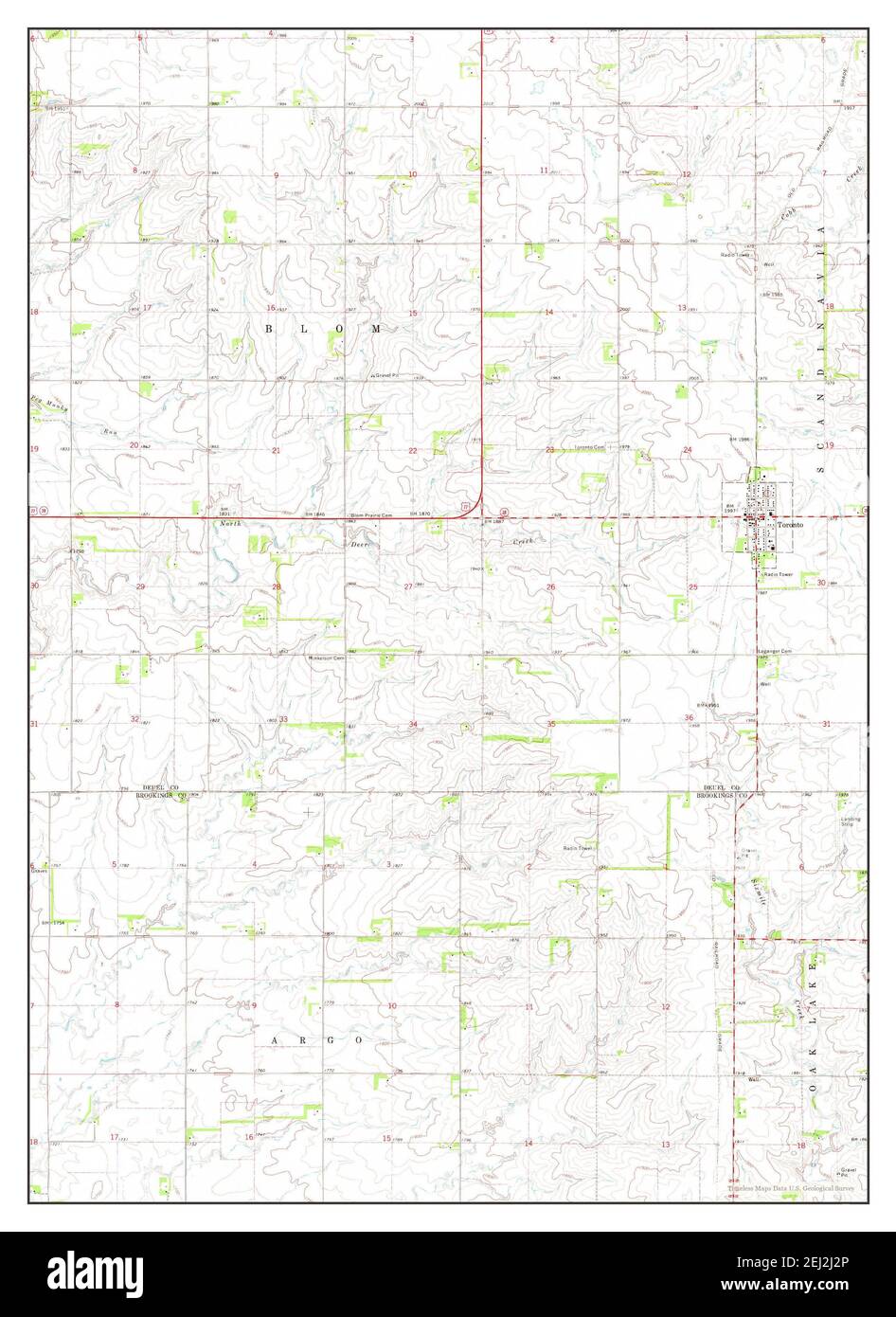 Toronto map vintage Cut Out Stock Images & Pictures - Alamy