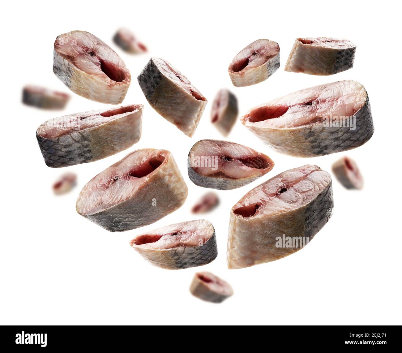 Catfish steak isolated on white hi-res stock photography and images - Alamy