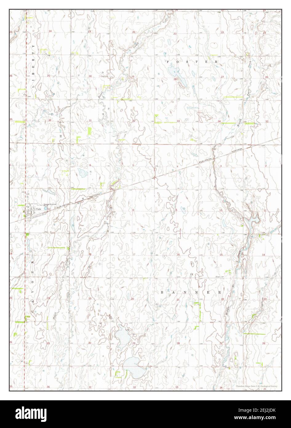 Yale, South Dakota, map 1971, 1:24000, United States of America by ...