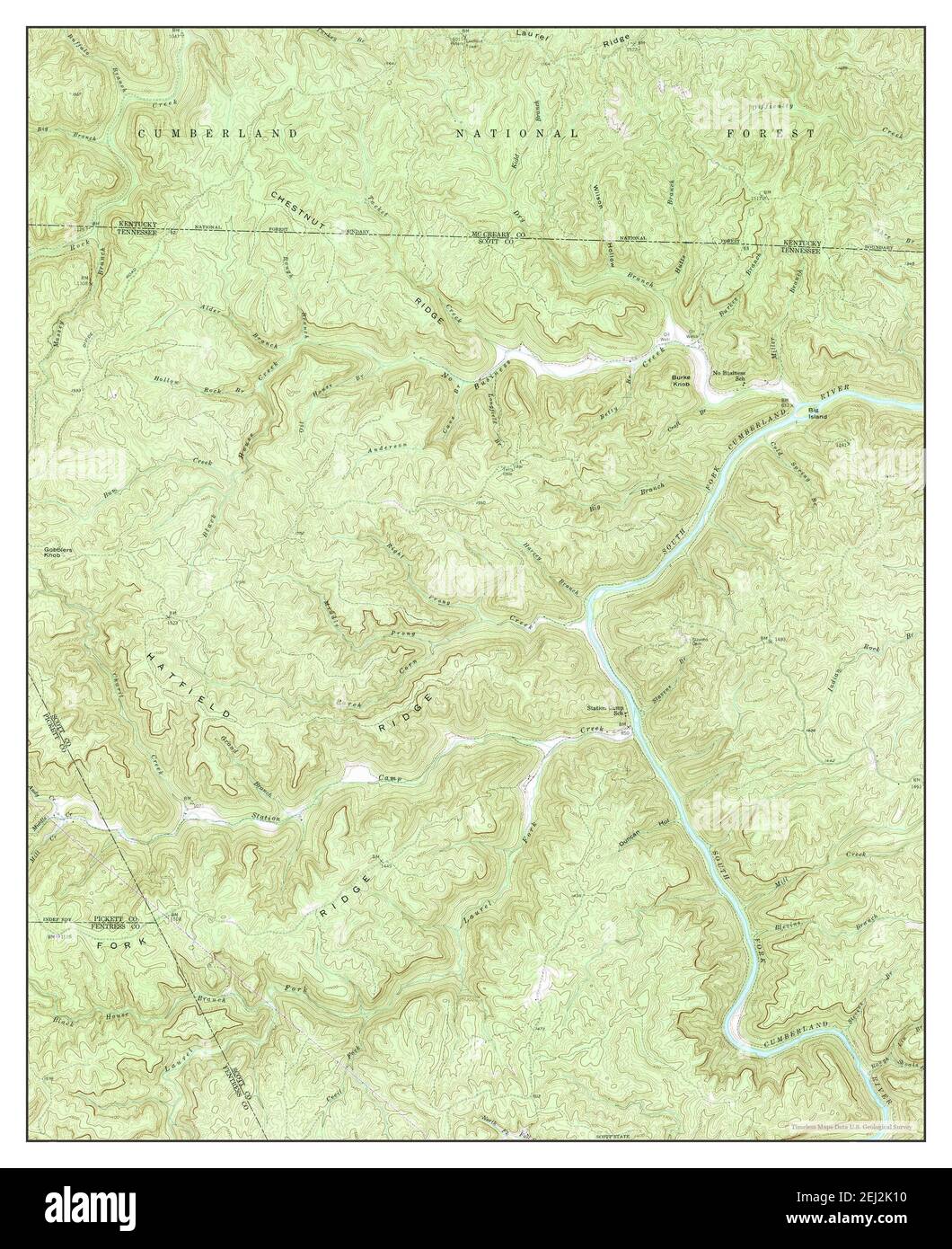 Barthell SW, Tennessee, map 1955, 1:24000, United States of America by ...