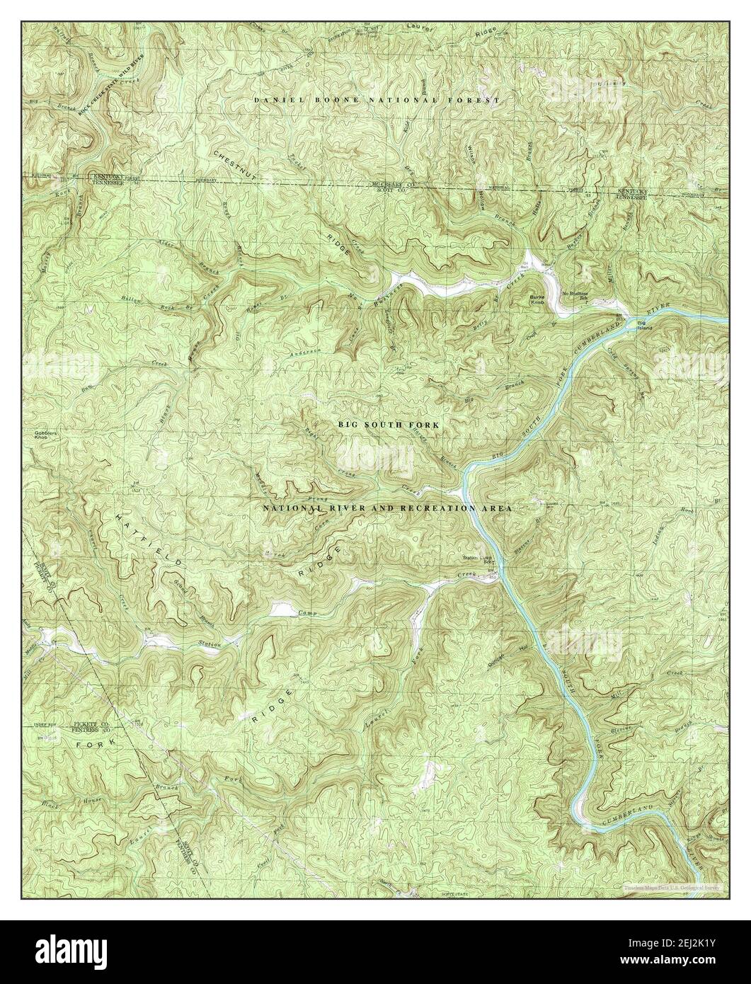Barthell SW, Tennessee, map 2000, 1:24000, United States of America by ...