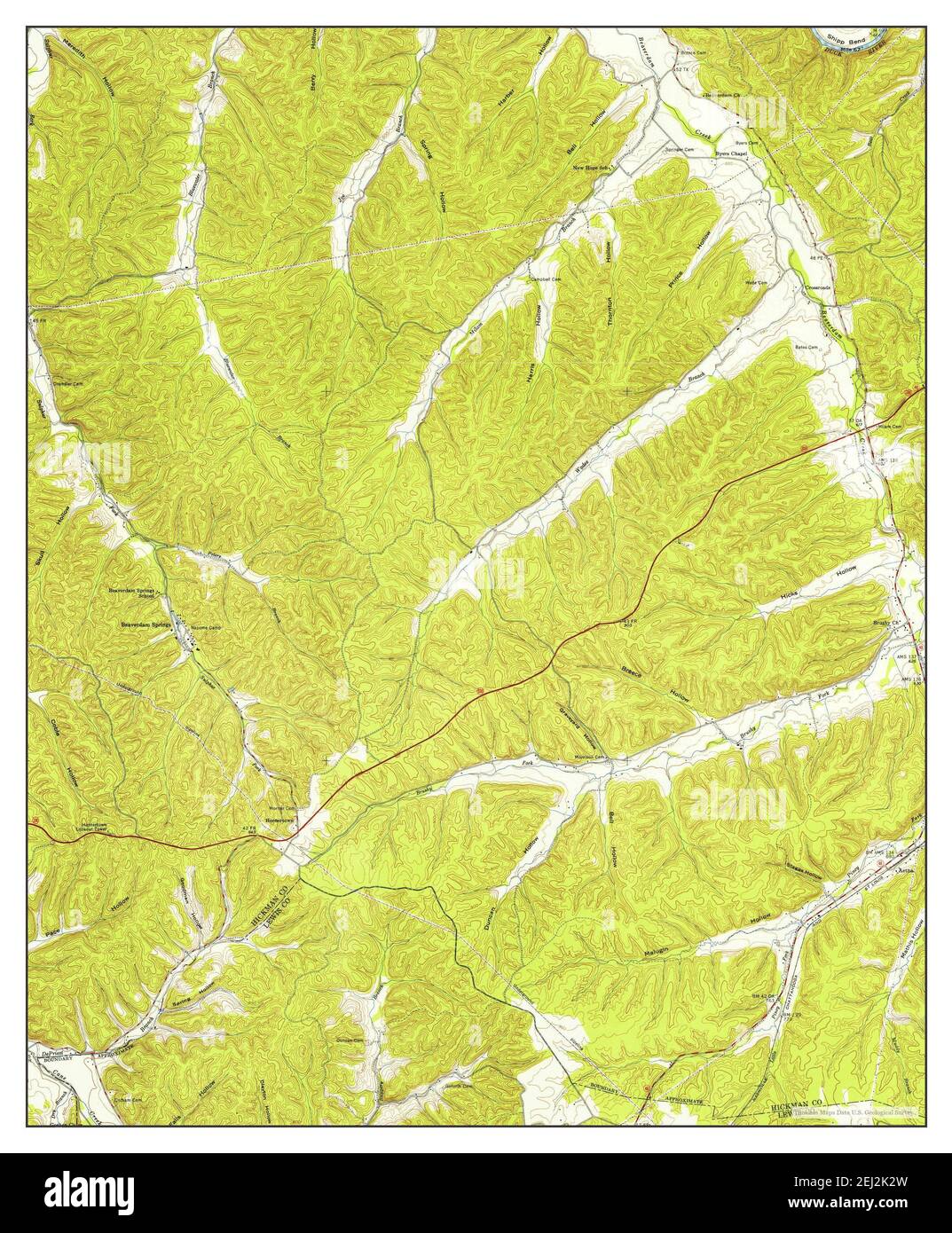 Beaverdam map hi-res stock photography and images - Alamy