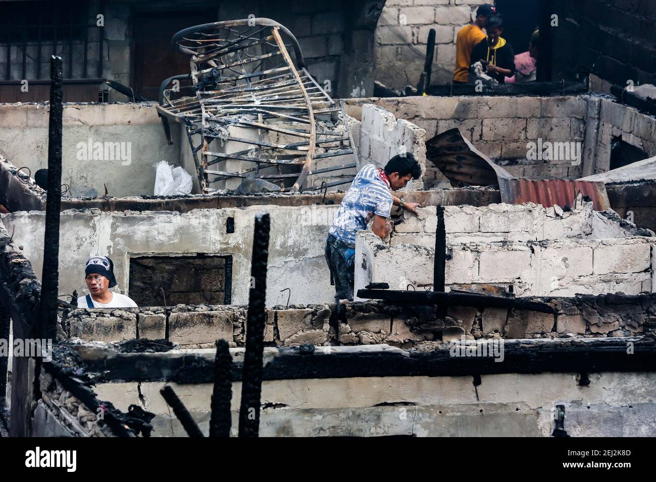 Philippines manila slum tondo hi-res stock photography and images - Alamy