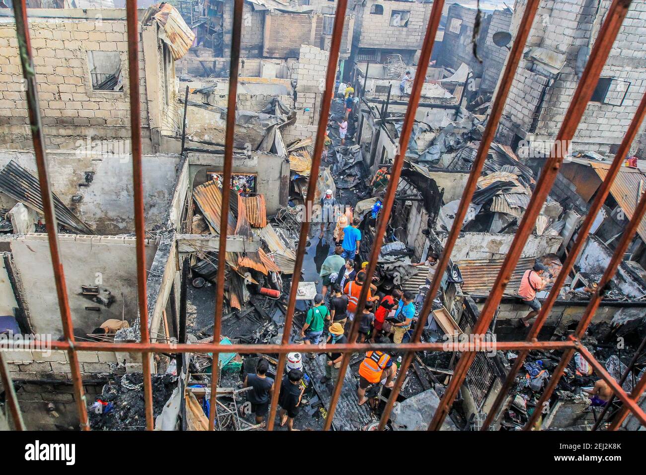 Philippines manila slum tondo hi-res stock photography and images - Alamy