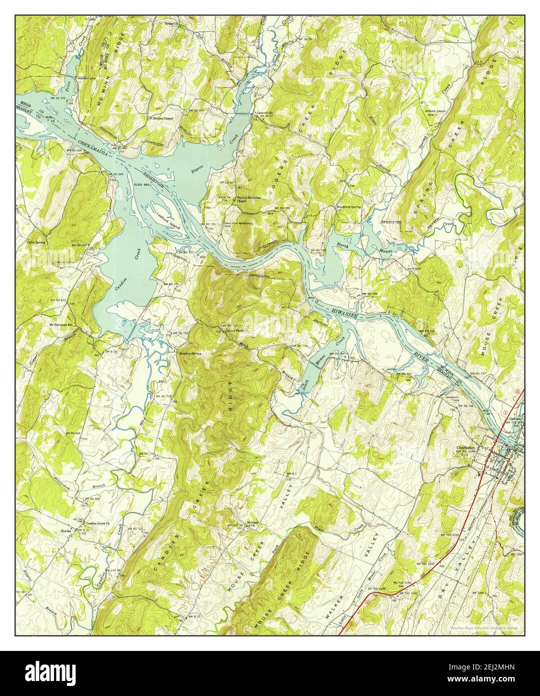 Old map of charleston hi-res stock photography and images - Alamy