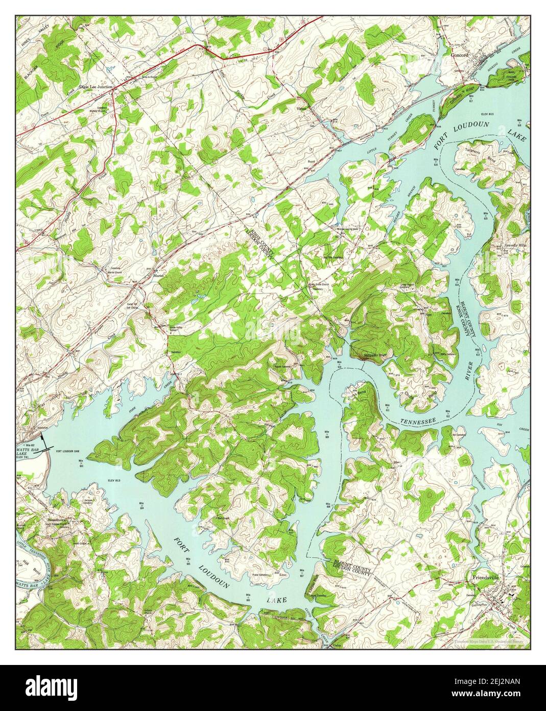 Vintage map of concord hi-res stock photography and images - Alamy