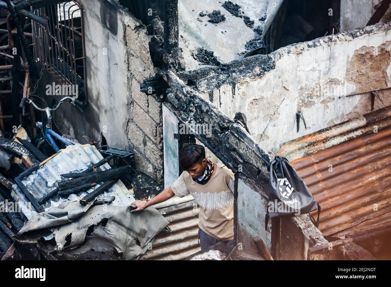 Manila tondo slum hi-res stock photography and images - Alamy