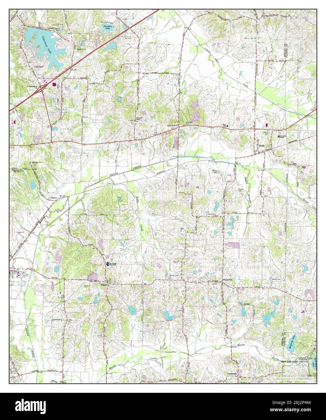 Map of eads hi-res stock photography and images - Alamy