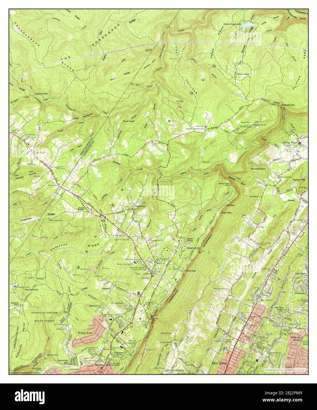Fairmount, Tennessee, map 1969, 1:24000, United States of America by ...